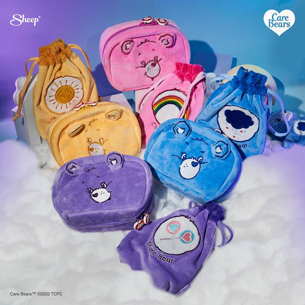 Classic Care Bears Gadget + Pouch Bag - กระเป๋าใส่อุปกรณ์ / กระเป๋า ...