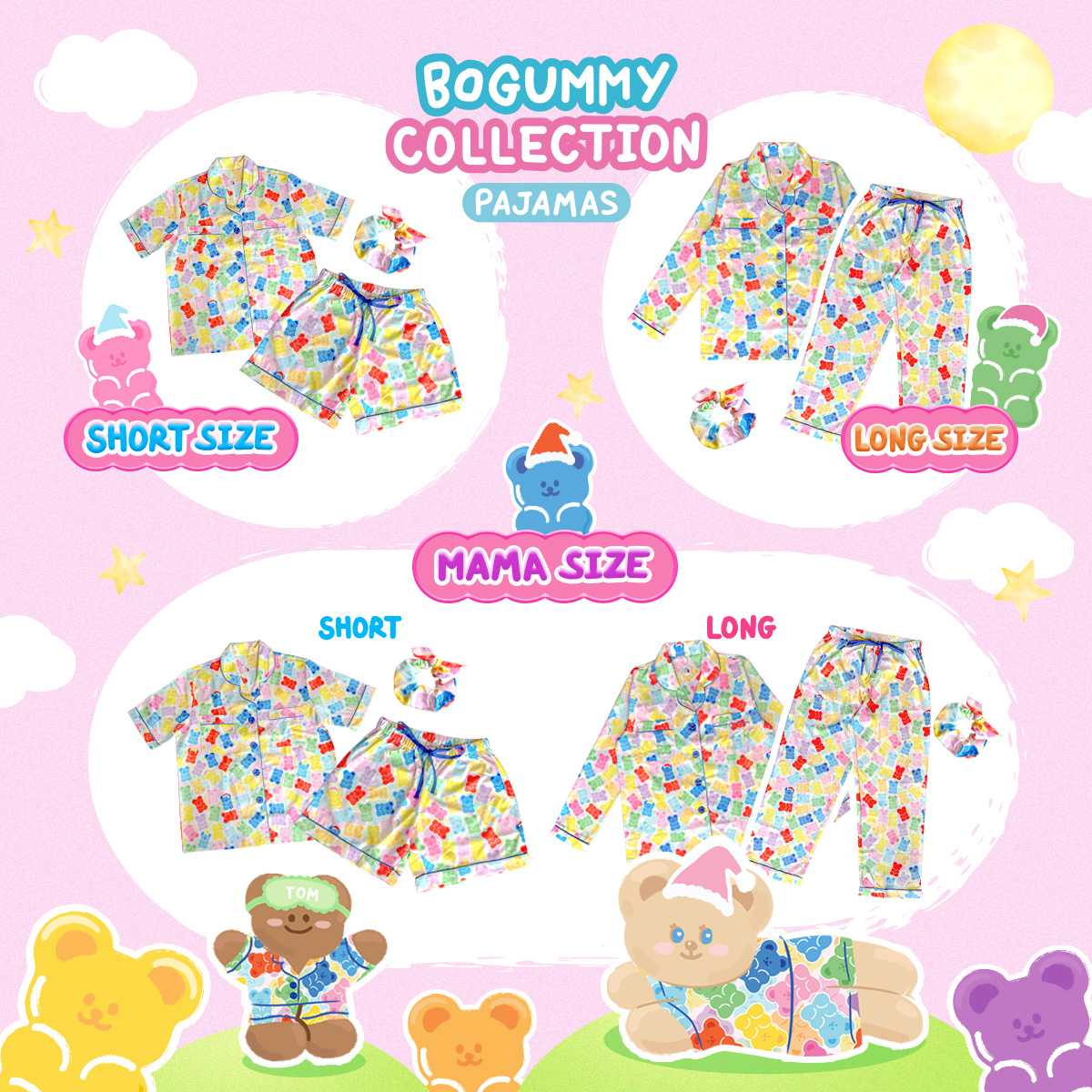 [สำหรับผู้ใหญ่] Bogummy Collection Pajamas l Hej Bonnie Official | LINE ...