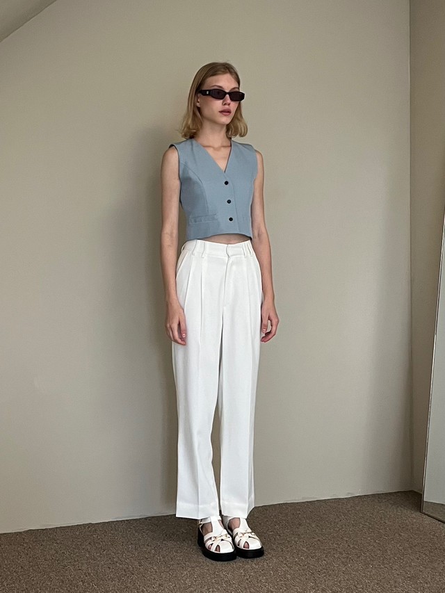 Cooper Pants - White (pre order) | LINE SHOPPING