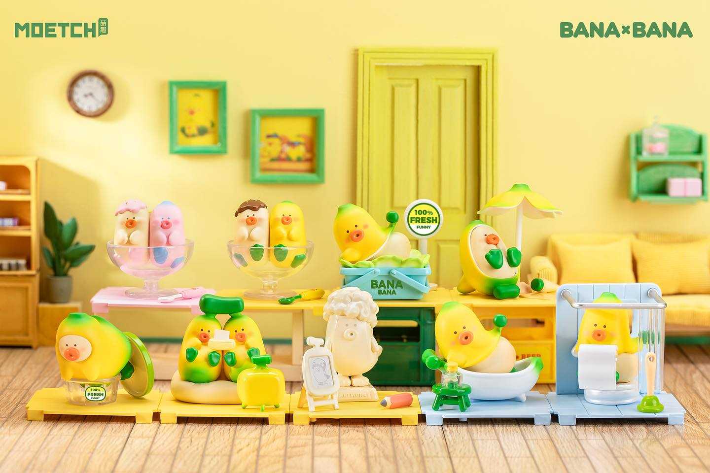[สุ่ม] BANA x BANA Daily Fresh Banana Blind Box Series | LINE SHOPPING