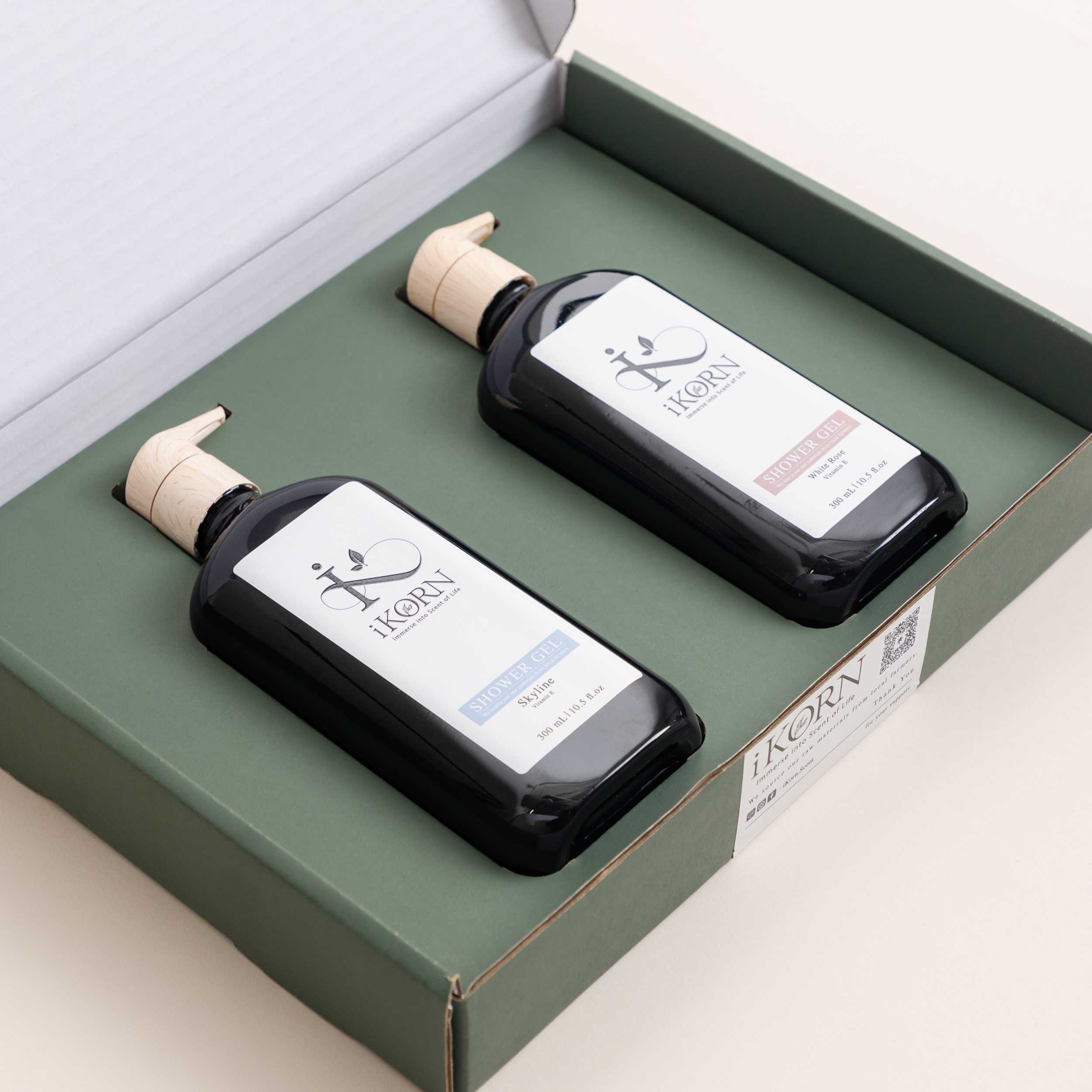 Duo Natural based Shower Gel 300 ml set | LINE SHOPPING