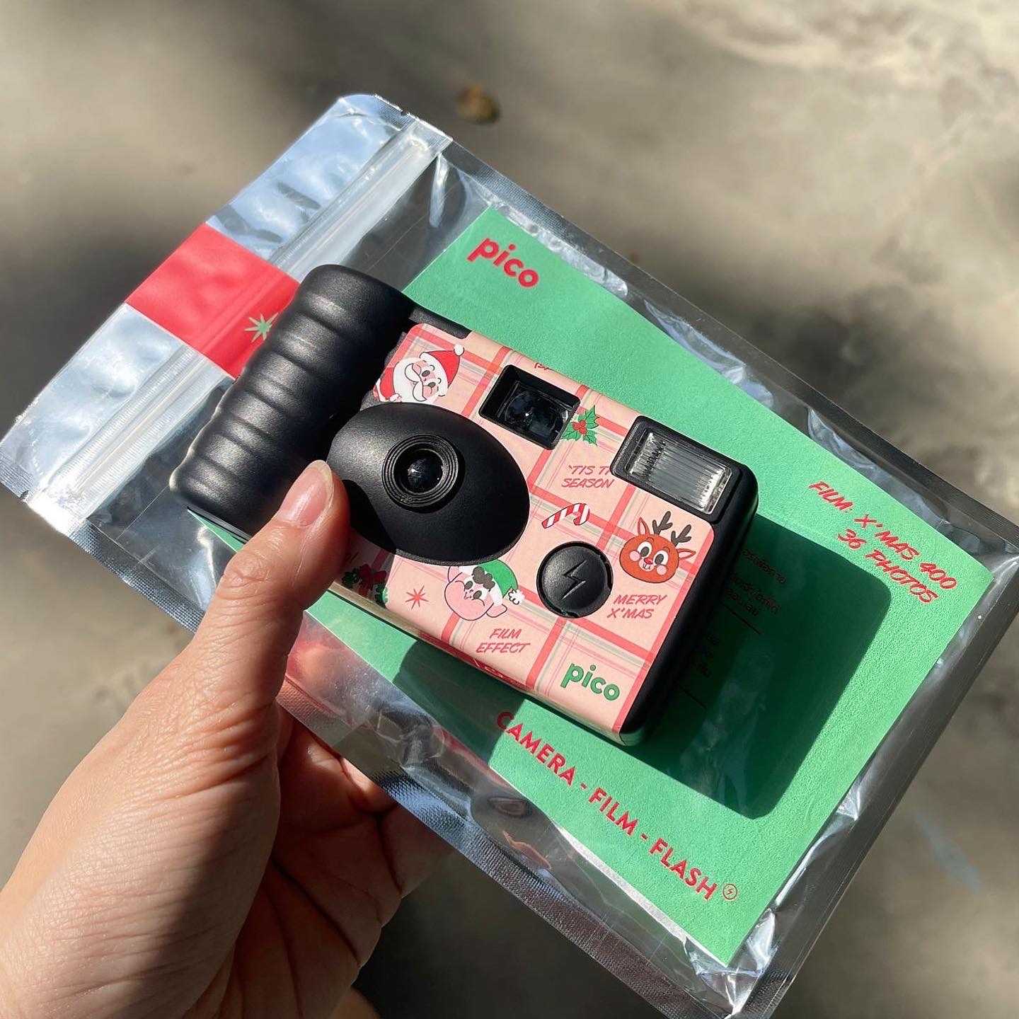 -- RESTOCK DEC2025-- Pico Single-Use X'mas Film Effect Camera [ISO200 ...