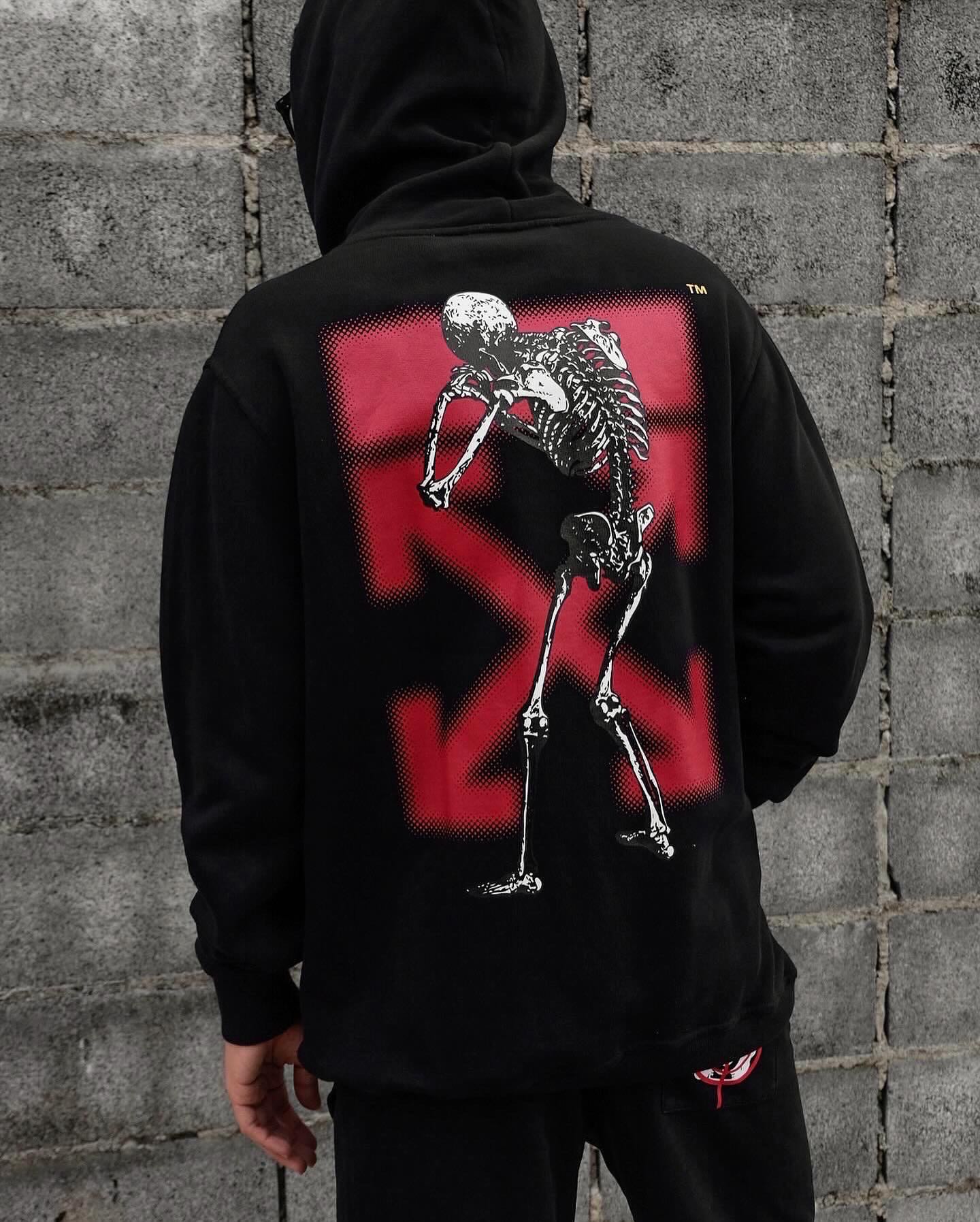 Off-White x Undercover Skeleton Reversible Hoodie | LINE SHOPPING