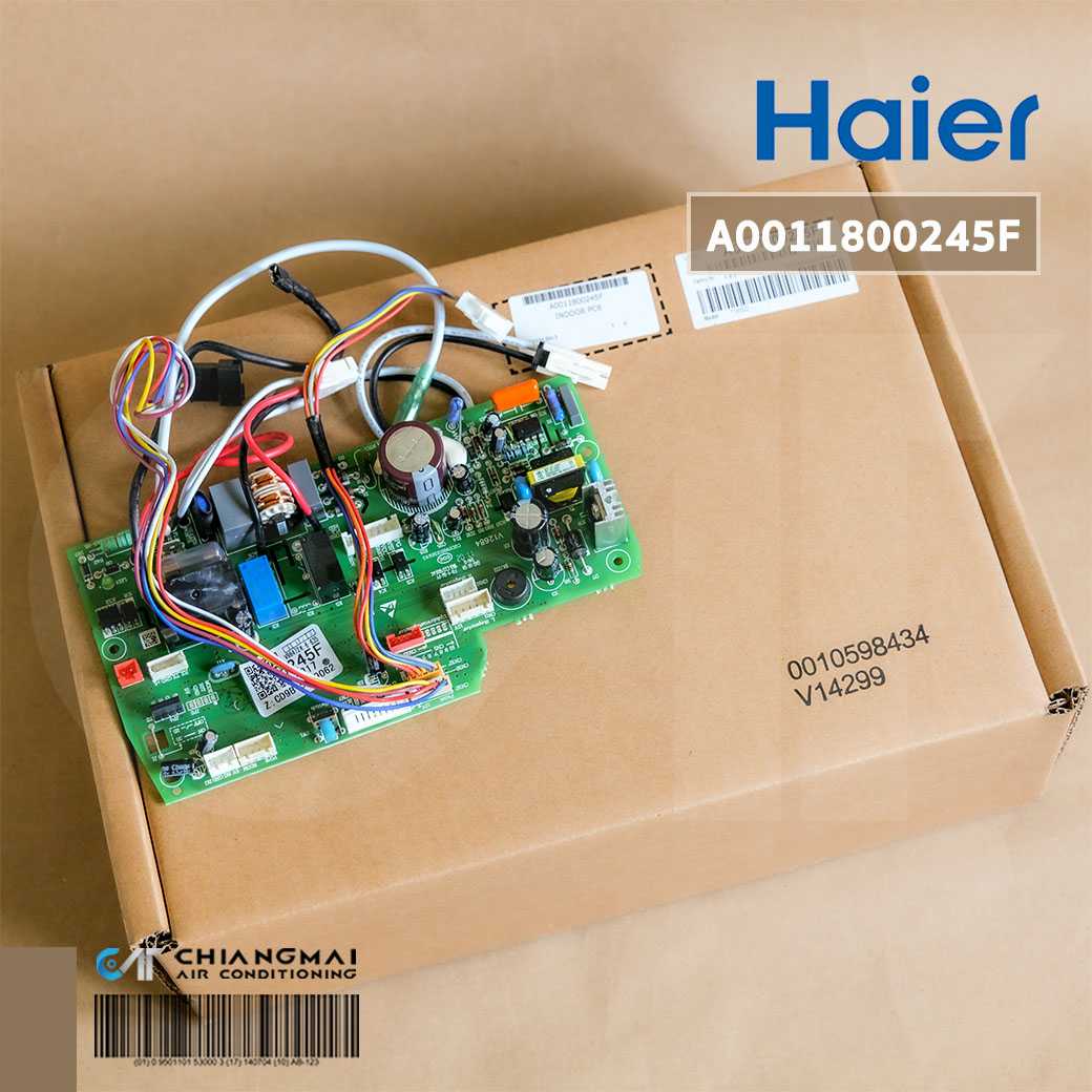 A0011800245F แผงวงจรแอร์ Haier แผงบอร์ดคอยล์เย็น HSU-10VQA03T | LINE ...
