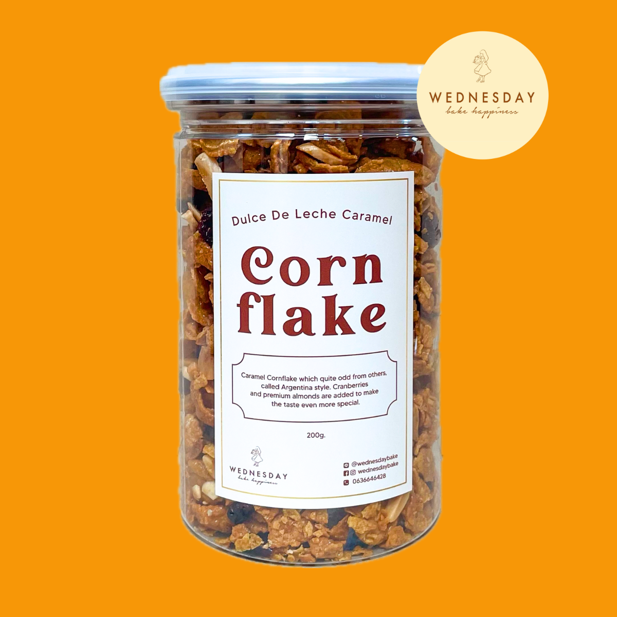 Dulce de leche caramel cornflake (210g) | LINE SHOPPING