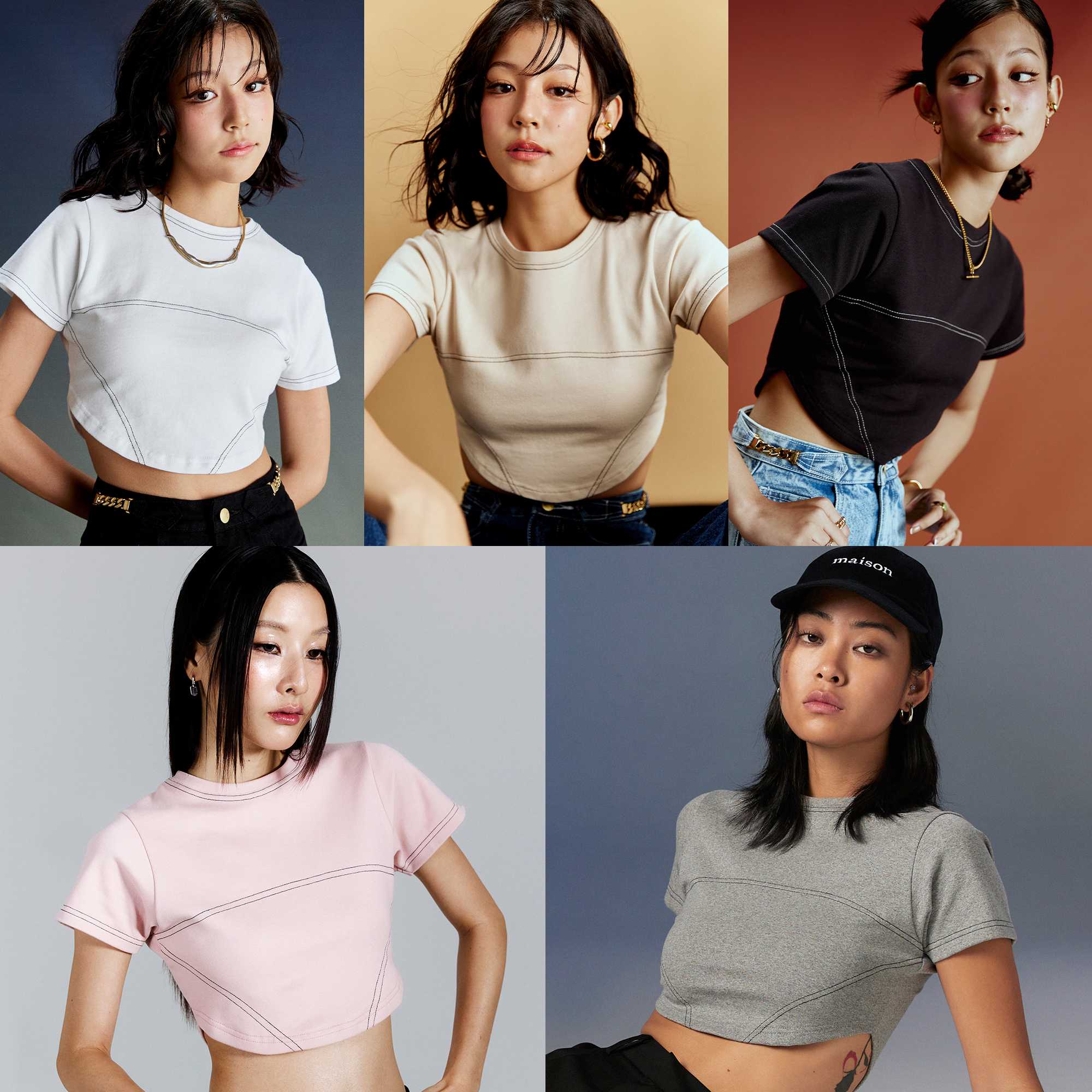 maison KEEPS | Alpha Cropped Tank เสื้อกล้ามครอป ผ้าร่อง | LINE SHOPPING