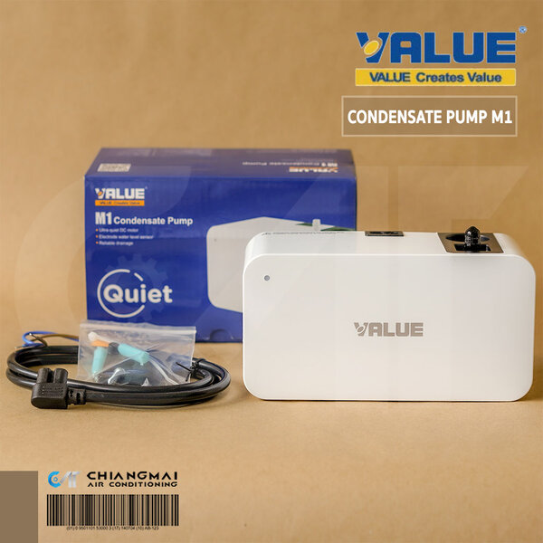 ปั้มน้ำทิ้งแอร์ (กาลักน้ำ) VALUE M2 Condensate Pump (สินค้าเป็นรุ่น M2 ตัวใหม่) | LINE SHOPPING